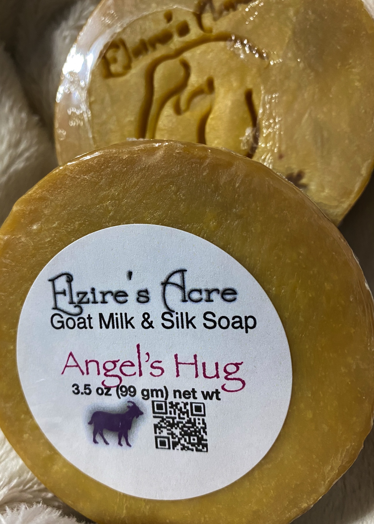 Angel’s Hug Goat Milk and Silk Soap - Elzire's Acre